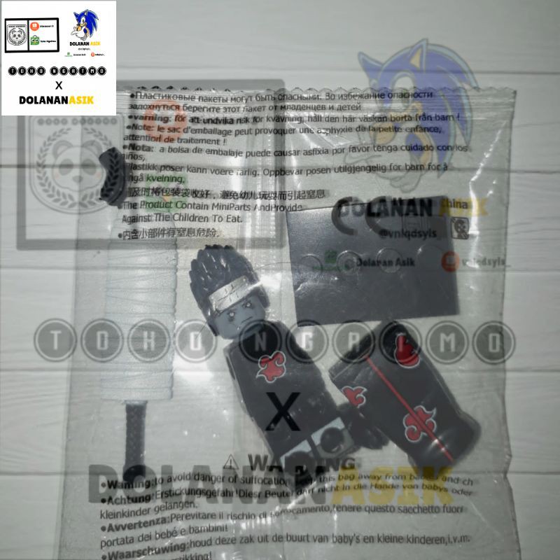 Jual Mainan Lego Naruto Shimppuden Akatsuki ( Kisame Hoshigaki ) Brick ...