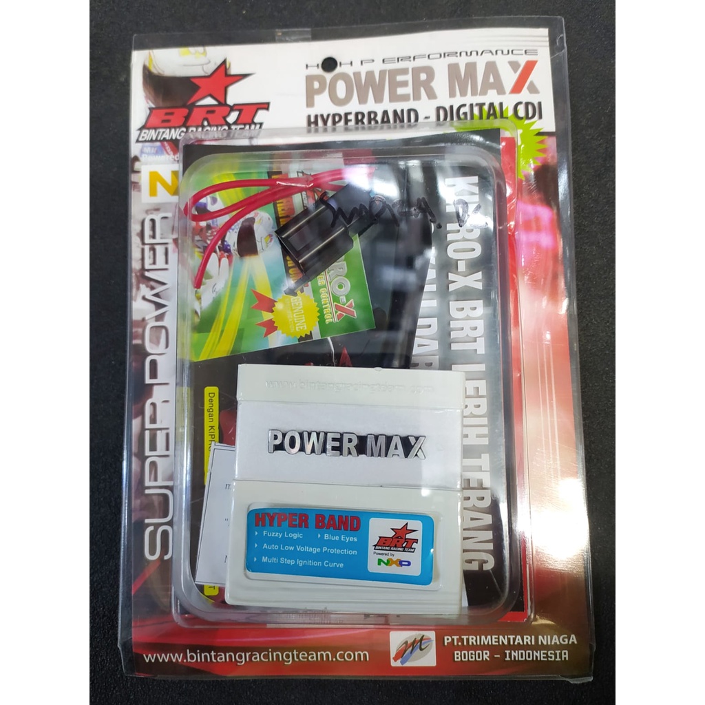 Jual CDI BRT Powermax Hyperband Motor Scorpio, RX King, Tiger, Supra ...