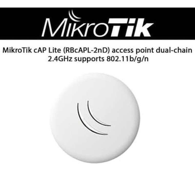 Jual Mikrotik Wireless Indoor RBcAPL-2nD (cAP-Lite) | Shopee Indonesia