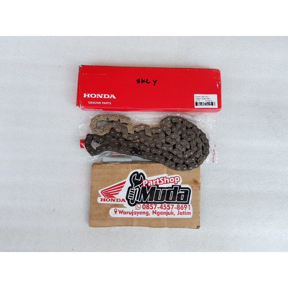 Jual CAM CHAIN 14401-K56-N01 RANTAI MESIN KAMRAT KETENG PANJANG 120L ...