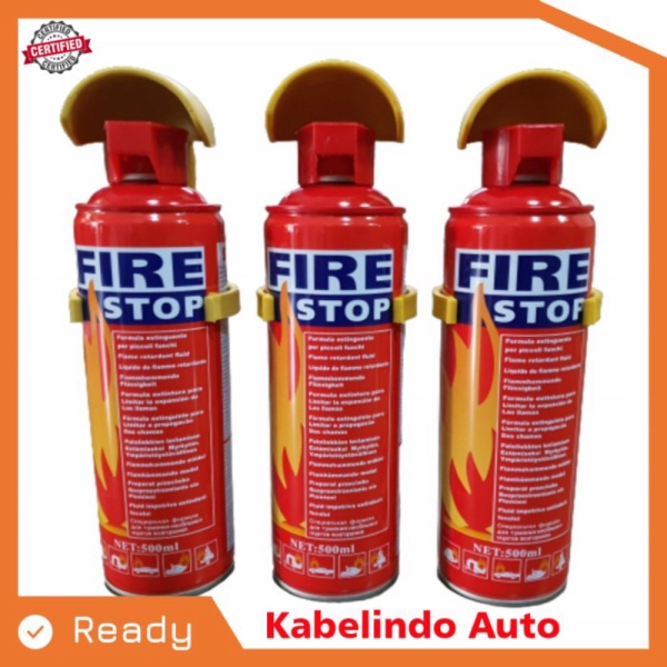 Jual Unik ALAT PEMADAM API MINI APAR FIRE STOP MOBIL 500ml PROMO BREKET ...