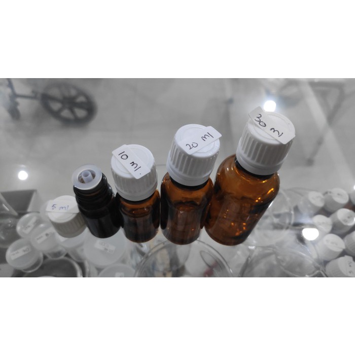Jual BOTOL KACA COKLAT DROP | Shopee Indonesia