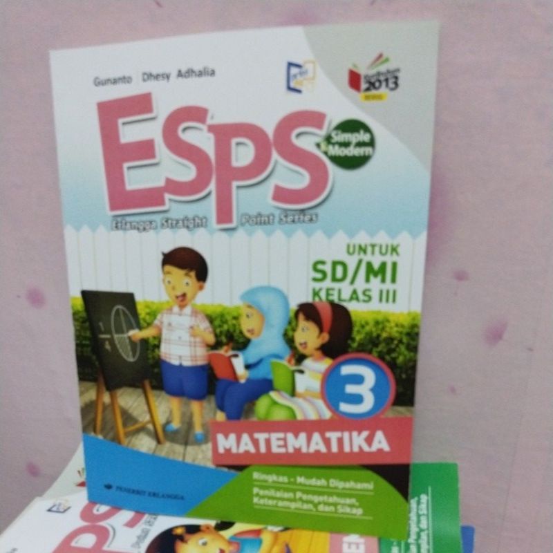 Jual buku esps matematika kelas 3 sd/III SD erlangga revisi | Shopee Indonesia