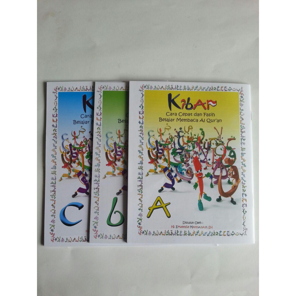 Jual Buku Kibar Cara Cepat Dan Fasih Belajar Membaca Al-Quran A5 Set Asli | Shopee Indonesia