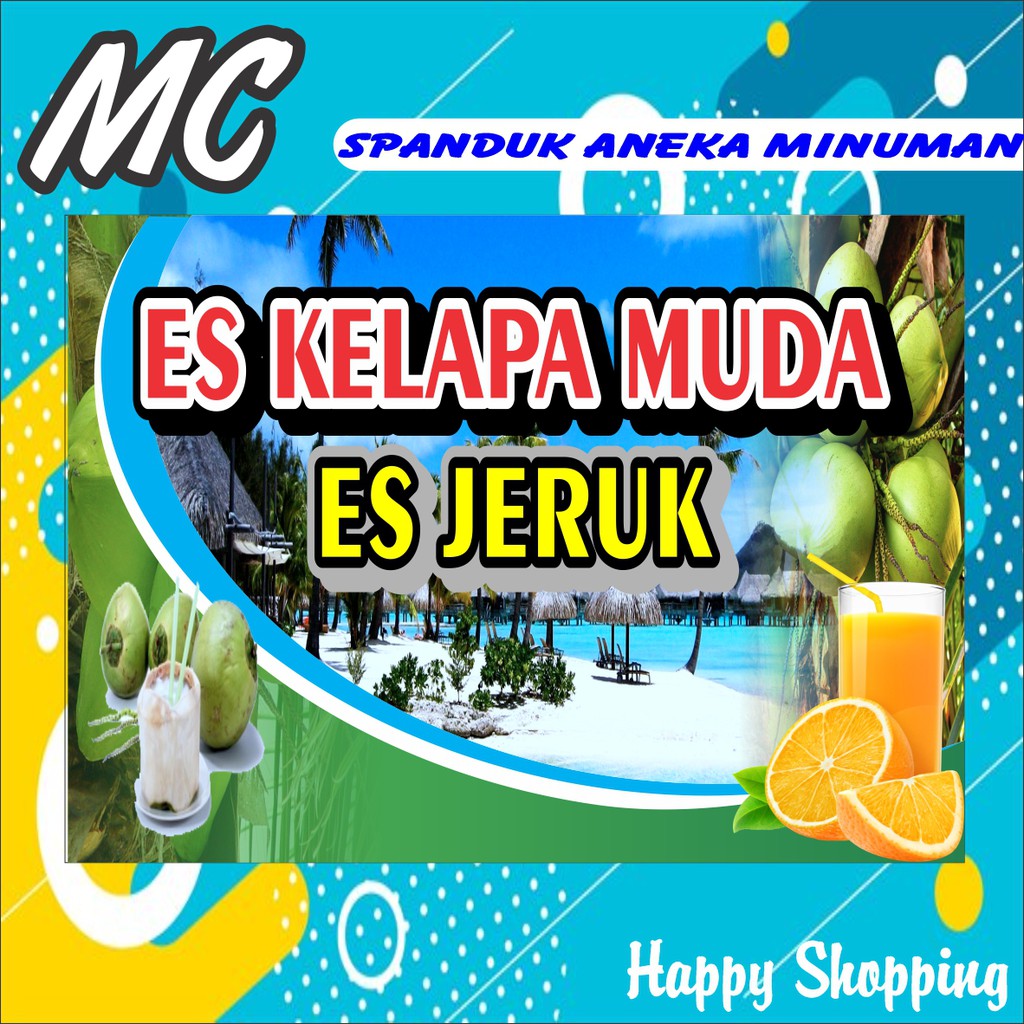 Jual SPANDUK ES KELAPA MUDA | Shopee Indonesia