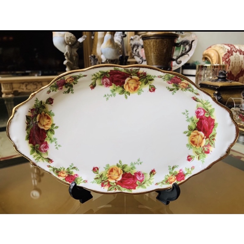 Jual Piring Saji / Royal Albert Old Country Roses Regal / Mewah Cantik ...