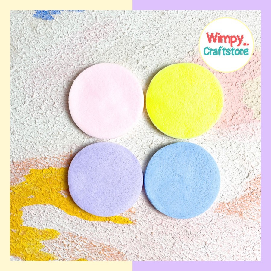 Jual Blending Sponge Brush Kuas Spons Cat Alat Lukis Spon Wajah Art ...