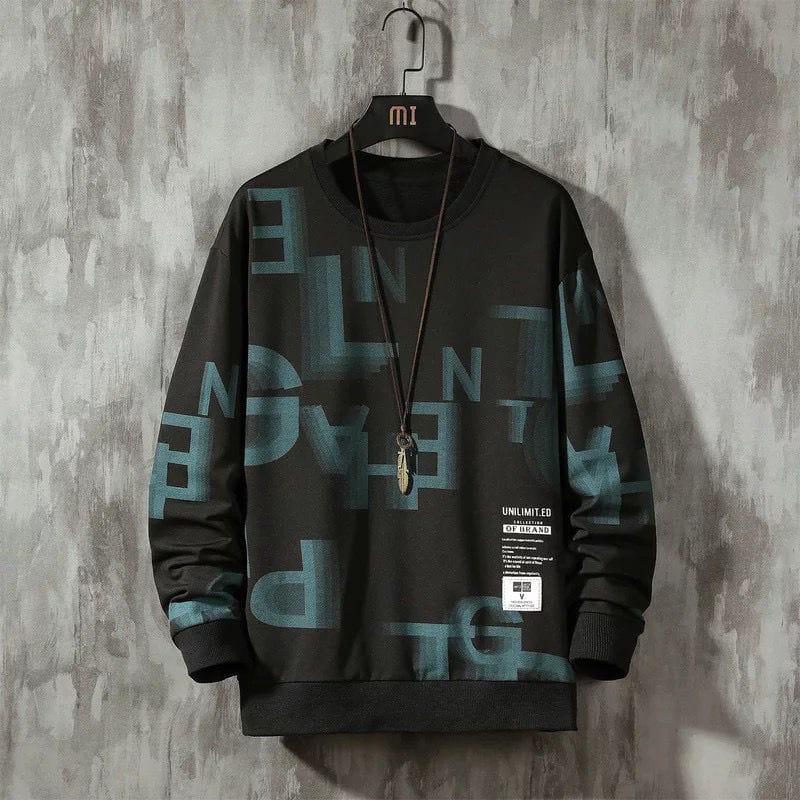 Jual Baju Sweater Pria DELANO (COD)- Lengan Panjang / Atasan Pria ...