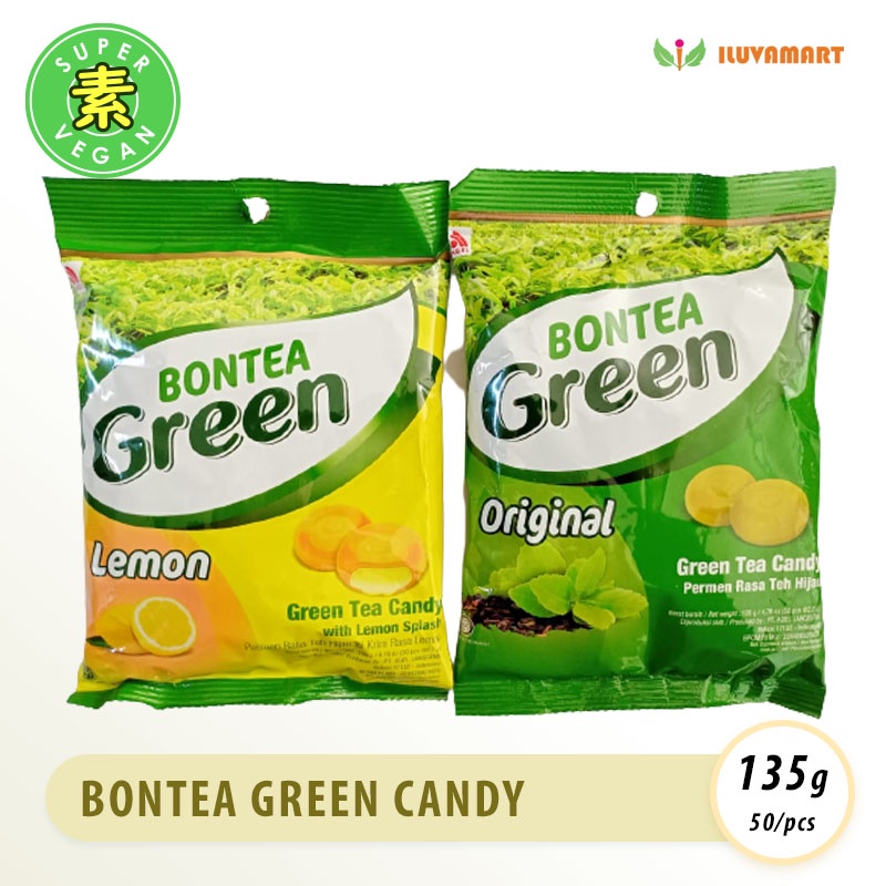 Jual Bontea Green Permen Ori / Lemon 135gr 50pcs Candy | Shopee Indonesia