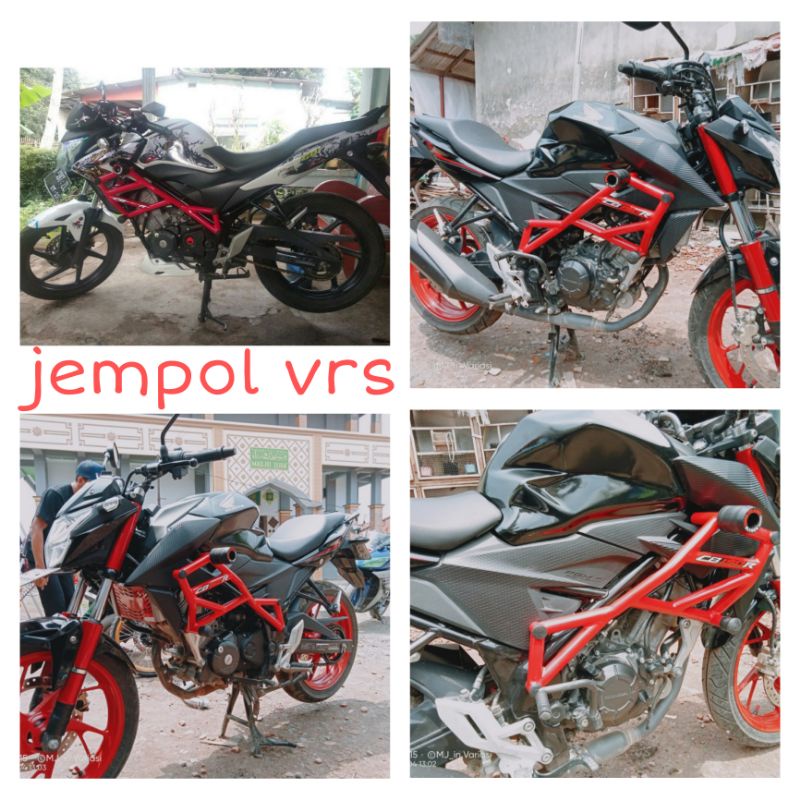 Jual Crashbar/tubular honda cb150r new dan cb150r old plus jalu agna ...