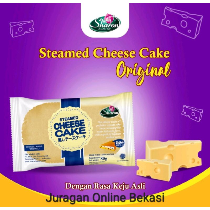 Jual ROTI STEAMED CHEESE CAKE SHARON [80gr] | Shopee Indonesia