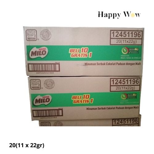 Jual Susu Milo Sachet 22 gr / Milo Bubuk (1 Dus) | Shopee Indonesia