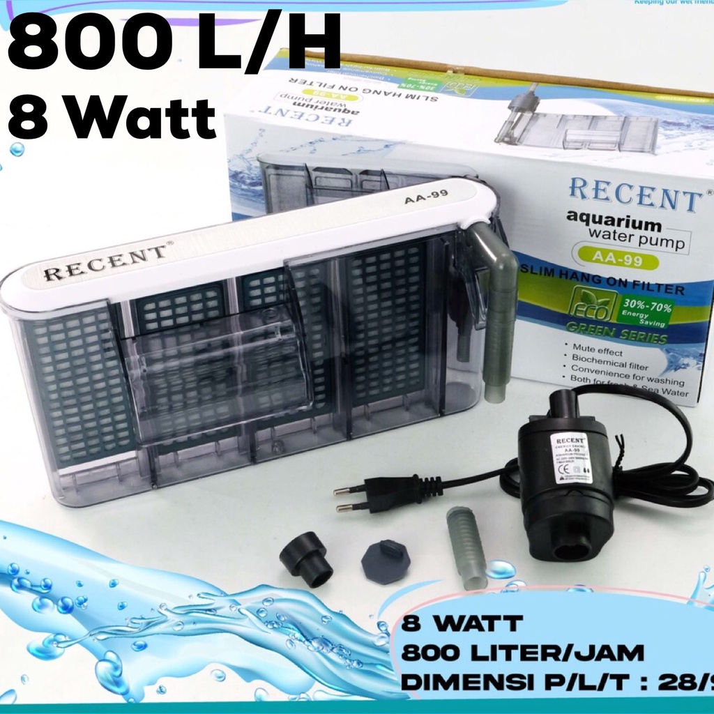 Jual TAKARI AT 99 - Hang On Hanging Filter Gantung Aquarium Aquascape ...