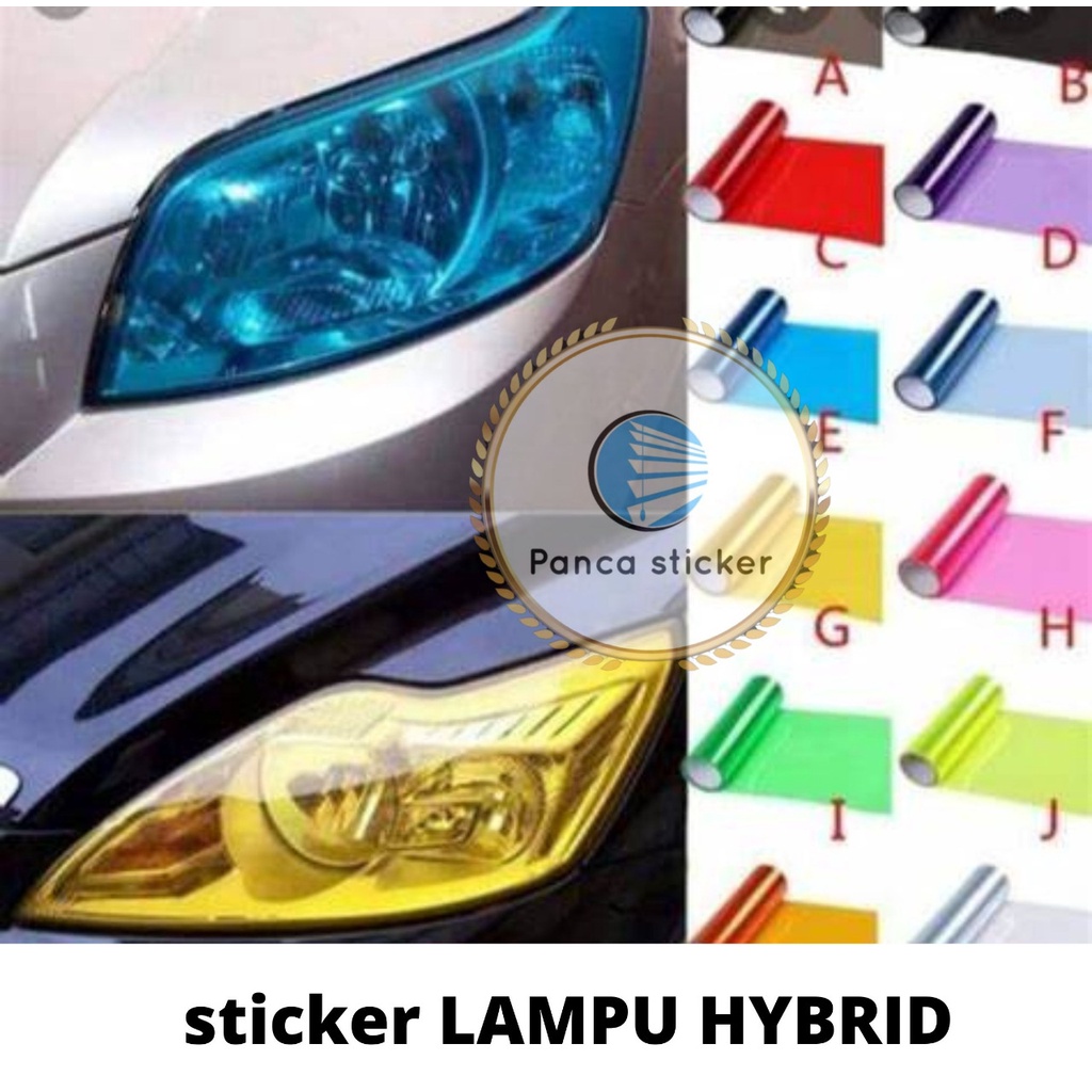 Jual sticker lampu hybrid motor dan mobil | Shopee Indonesia