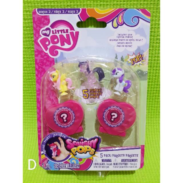 Jual My Little Pony Squishy Pops Series 3 - 5 Pack ( D ) | Shopee Indonesia
