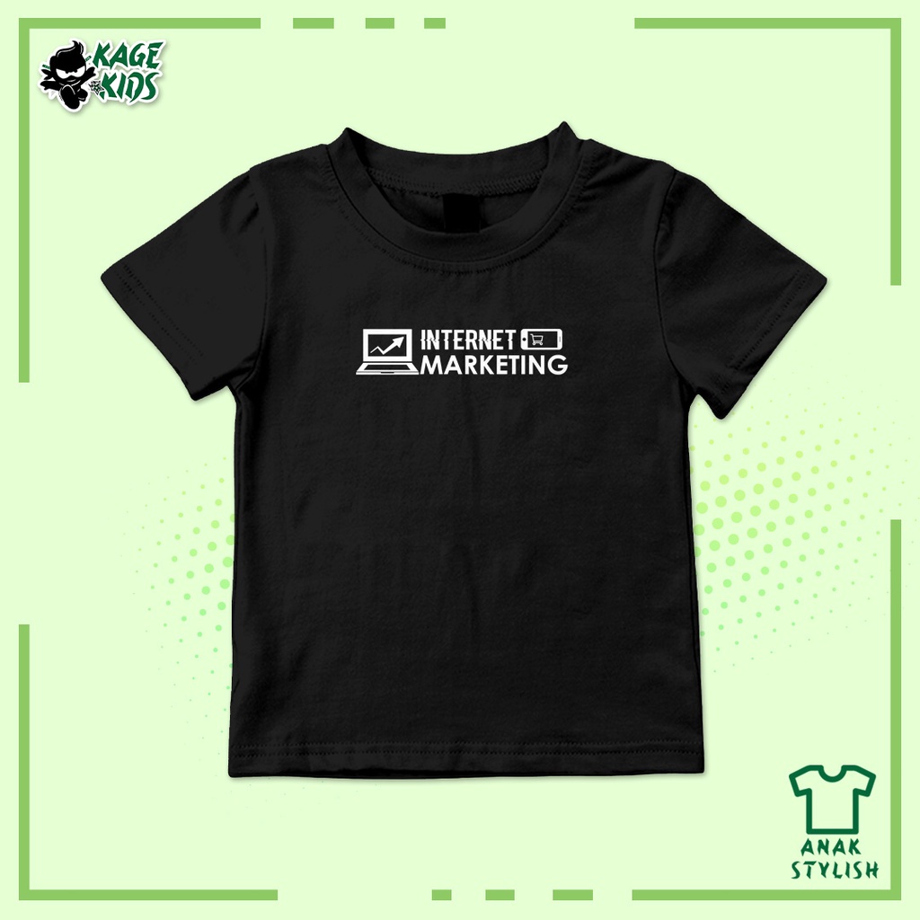 Jual Kaos Distro Anak INTERNET MARKETING Laki Laki dan Perempuan / Umur ...