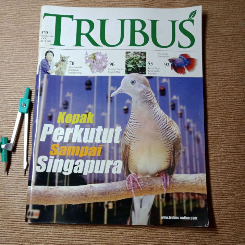 Jual Majalah Trubus edisi bisnis burung Perkutut | Shopee Indonesia
