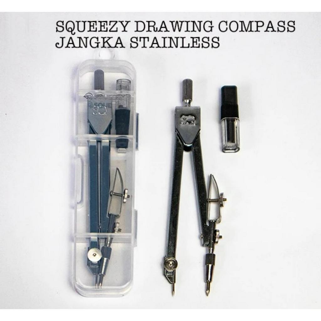 Jual Jangka / Drawing Compass Stainless Stell Anti Karat | Shopee Indonesia