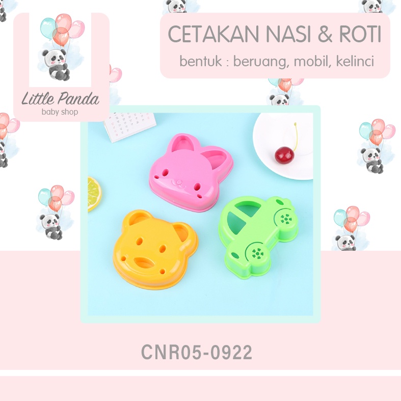 Jual Cetakan Pemotong Roti / Sandwich Bentuk Beruang Kelinci & Mobil ...