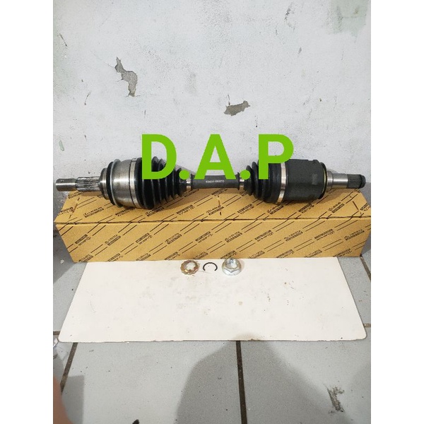 Jual DRIVE SHAFT ASSY CV JOINT AS RODA DEPAN KOMPLIT HILUX REVO FORTUNER VRZ 43430-0K070 ...