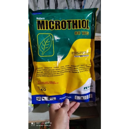 Jual MICROTHIOL 1KG FUNGISIDA BELERANG 80WG | Shopee Indonesia