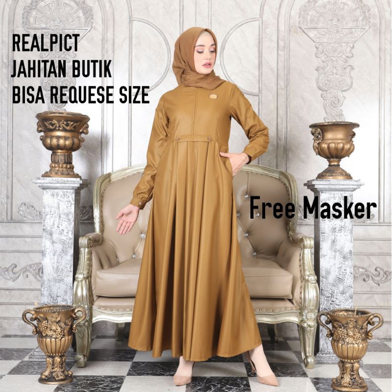 Jual REALPICT GAMIS PNS PEMDA PDH SERAGAM KANTOR MODEL LIZY/TOYOBO ORI ...