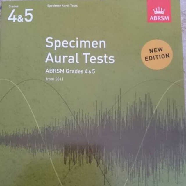 Jual Buku piano specimen aural test grade 4-5 ABRSM ROYAL | Shopee ...