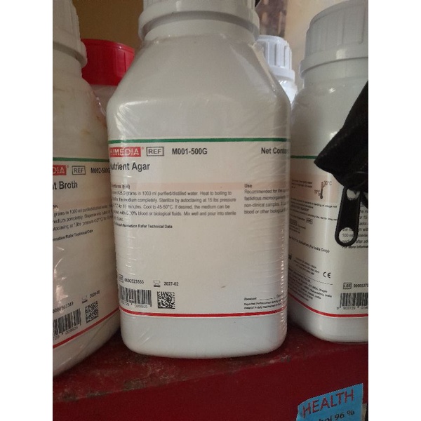 Jual ECER 5 gram _ 25 GRAM Nutrien Agar Himedia_ NA Agar _ Nutrient A. | Shopee Indonesia