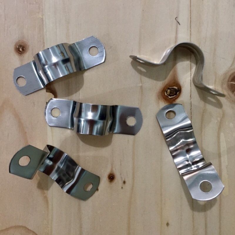 Jual Klem Pipa PVC 1/2 inch 20mm M20 Stainless Steel 201 Pipe Clamp ...