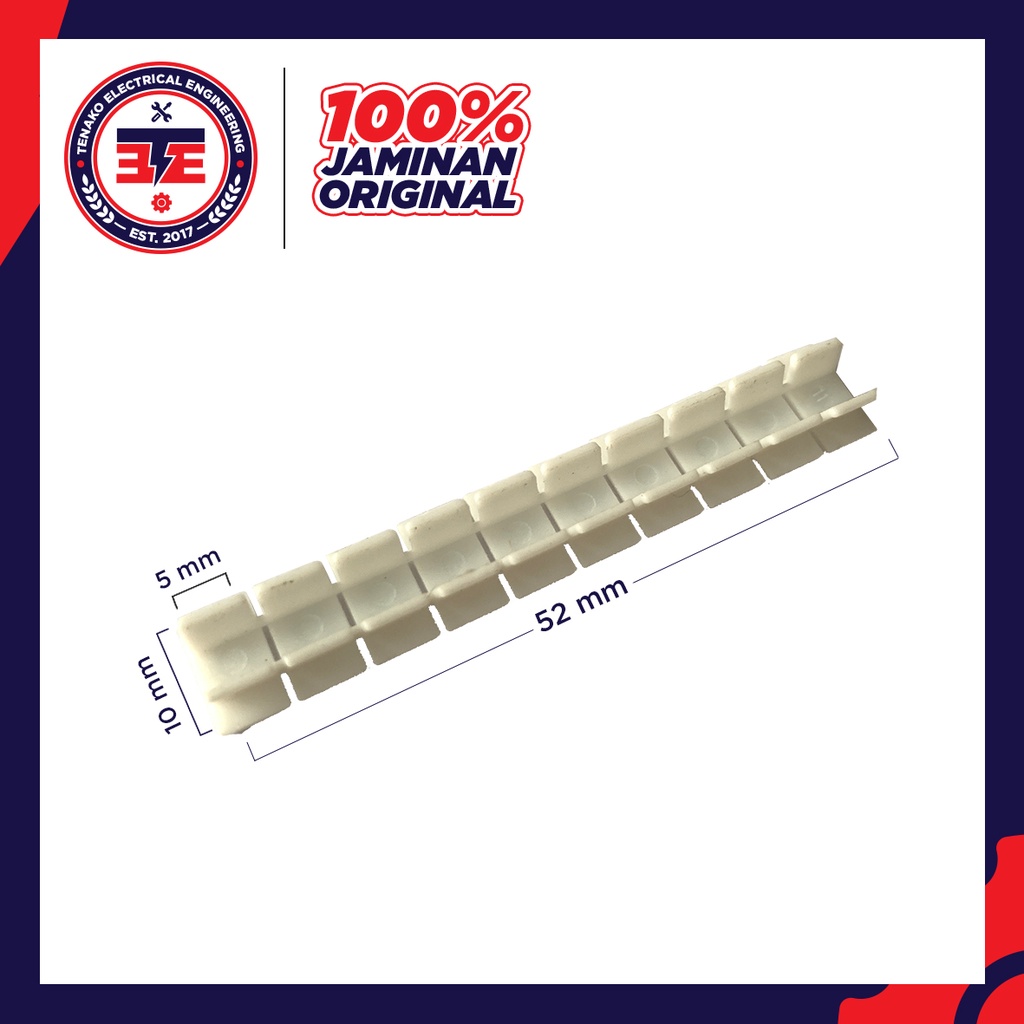 Jual Marking Strip ZB-5 Marker Strip Terminal UK-3N Terminal Marker ZB5 ...