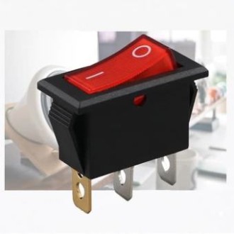 Jual saklar AC 15A 220V dengan lampu saklar ON OFF switch on off ...