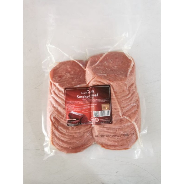 Jual Kanzler Smoked Beef (Daging Sapi Asap) 1 Kg | Shopee Indonesia