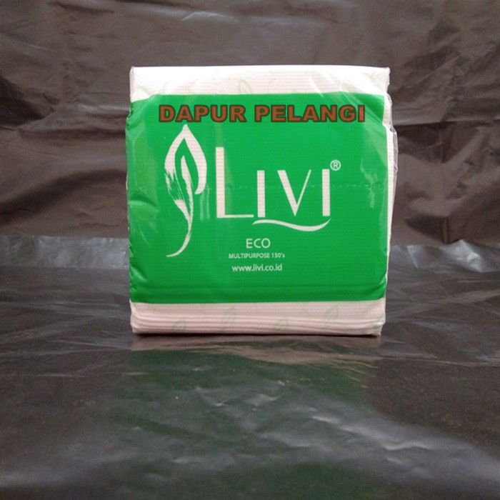 Jual Tissue Livi Eco Multipurpose Pop Up / Tissu Tisu Meja Makan Murah ...