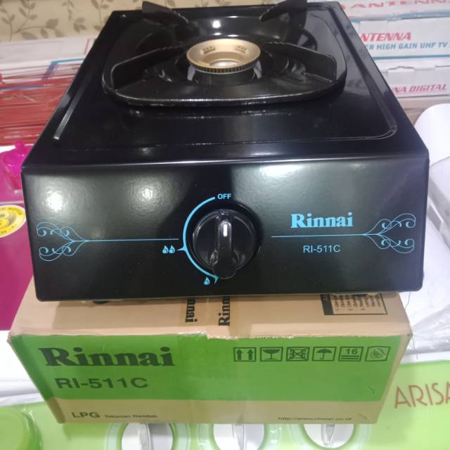 Jual Kompor Gas Rinnai 511C Kompor Gas 1 Tungku | Shopee Indonesia
