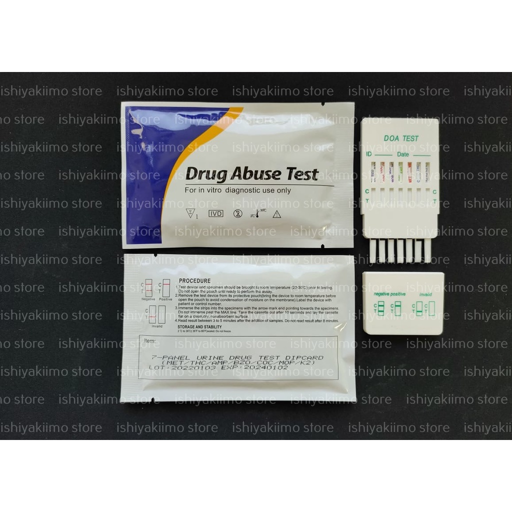 Jual Drug Abuse Test Alat Tes Urine Narkoba-7 Parameter (Sinte/Gorila ...