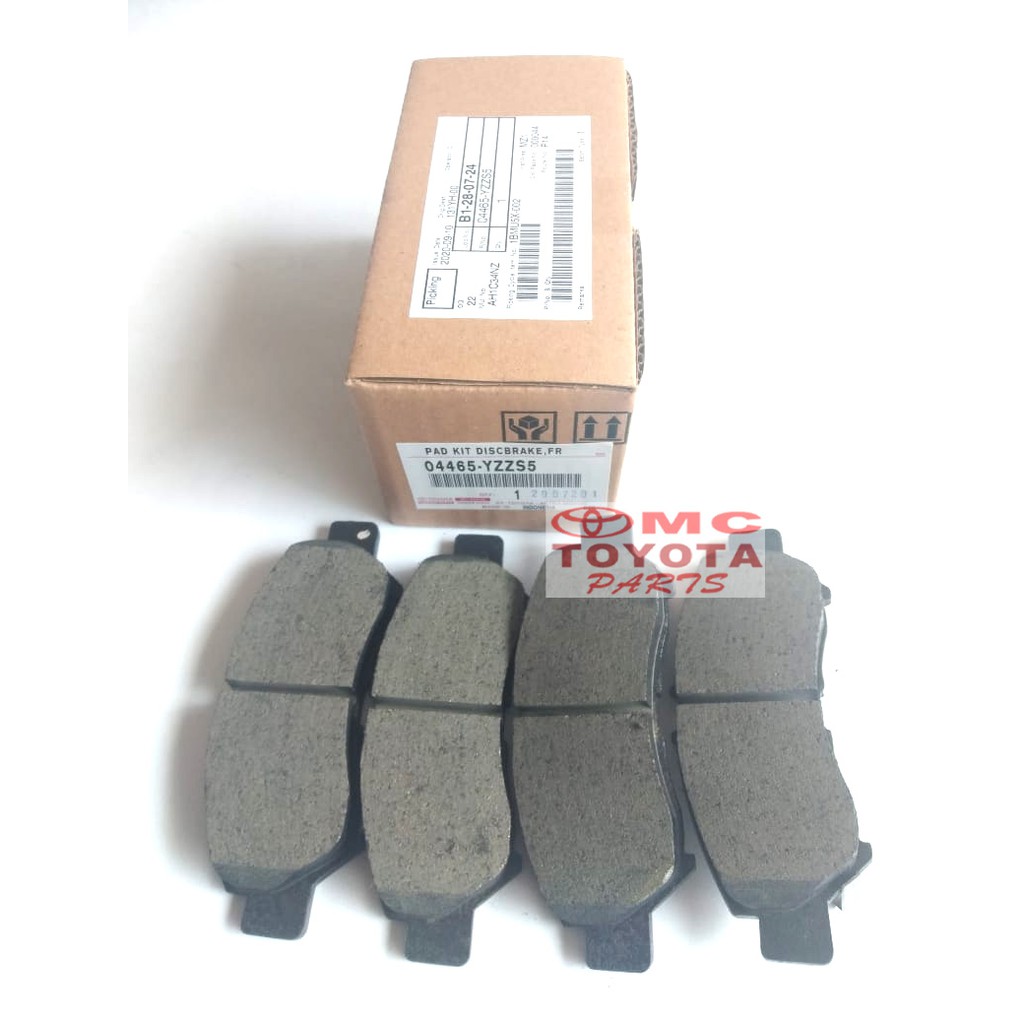 Jual Brake Pad Kampas Rem Depan Calya Sigra 04465-YZZS5 | Shopee Indonesia