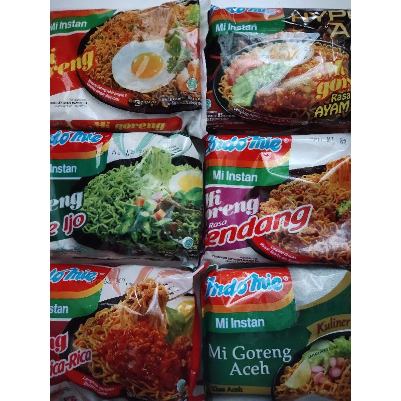 Jual INDOMIE Goreng/Ayam Geprek/Cabe Ijo/Rendang/Rica-Rica/Aceh ...