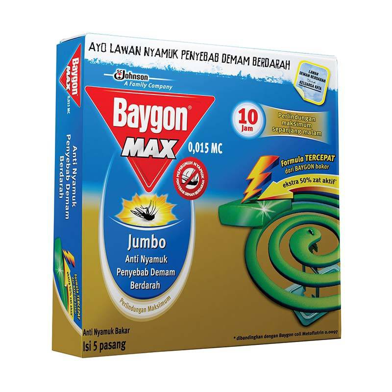 Jual Baygon Max Jumbo Warna HIJAU isi 5 Pasang | Shopee Indonesia