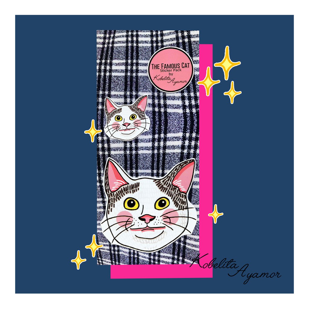 Jual Sticker Pack Polite Cat | Shopee Indonesia