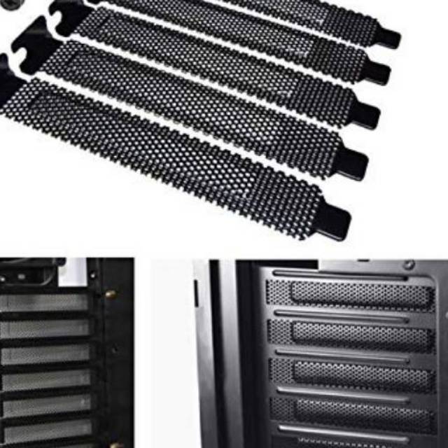 Jual Slot Cover pcie pci case pc casing komputer back mesh tutup vga ...