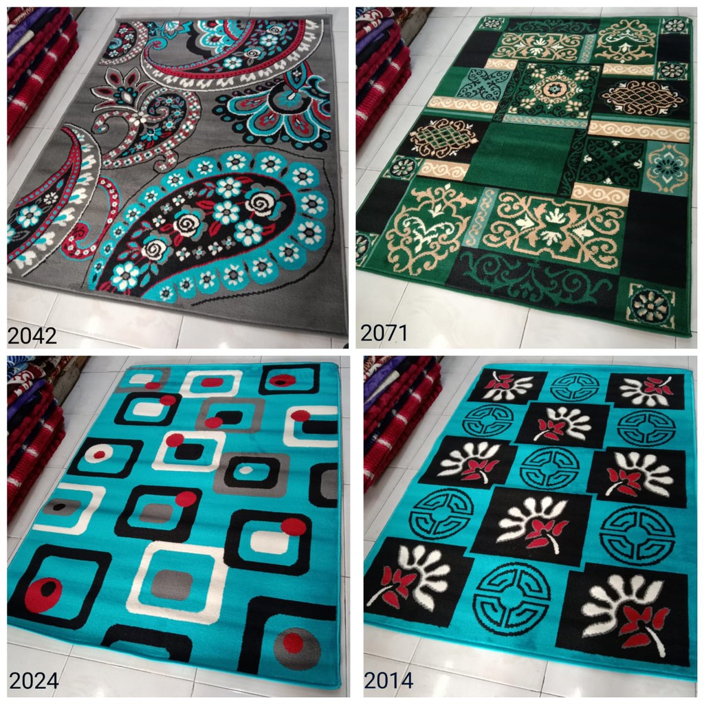 Jual Karpet Permadani MODERNO 115x155 karpet bawah meja karpet lantai ...