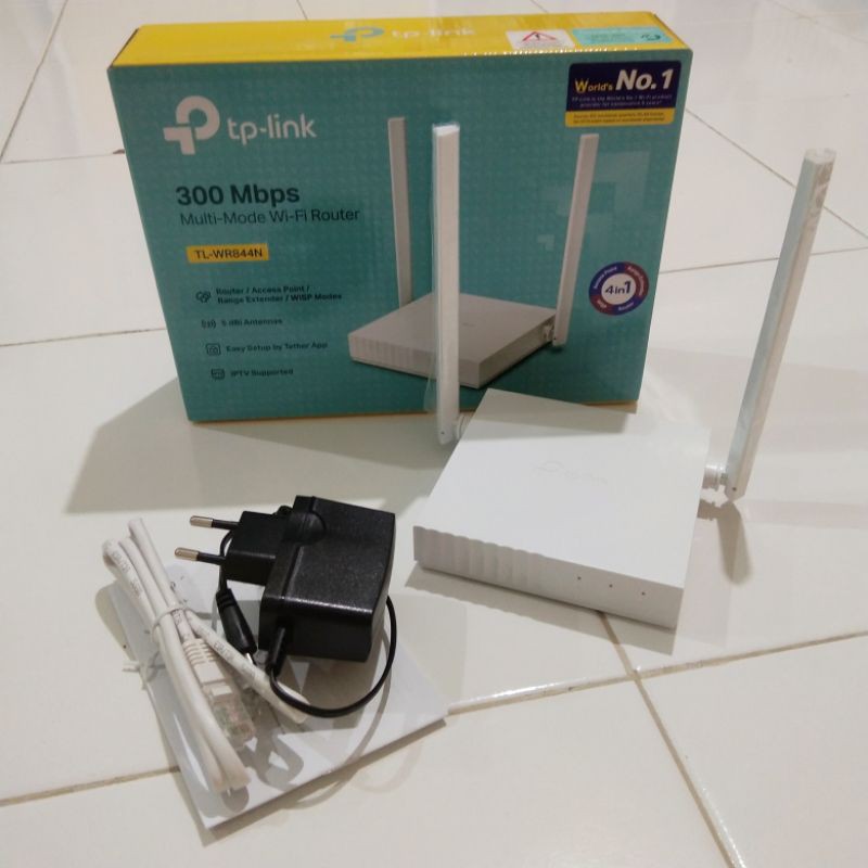 Jual TP-Link TL-WR844N 300 Mbps Multi-Mode Wi-Fi Router | Shopee Indonesia