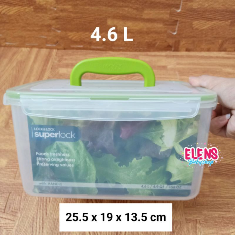 Jual Lock & Lock container makanan kotak makan wadah plastik anti ...