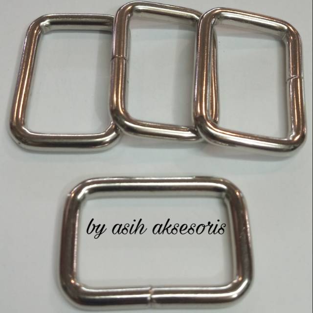 Jual Ring kotak 3,2cm ( RK 3/5 Nikel ) | Shopee Indonesia