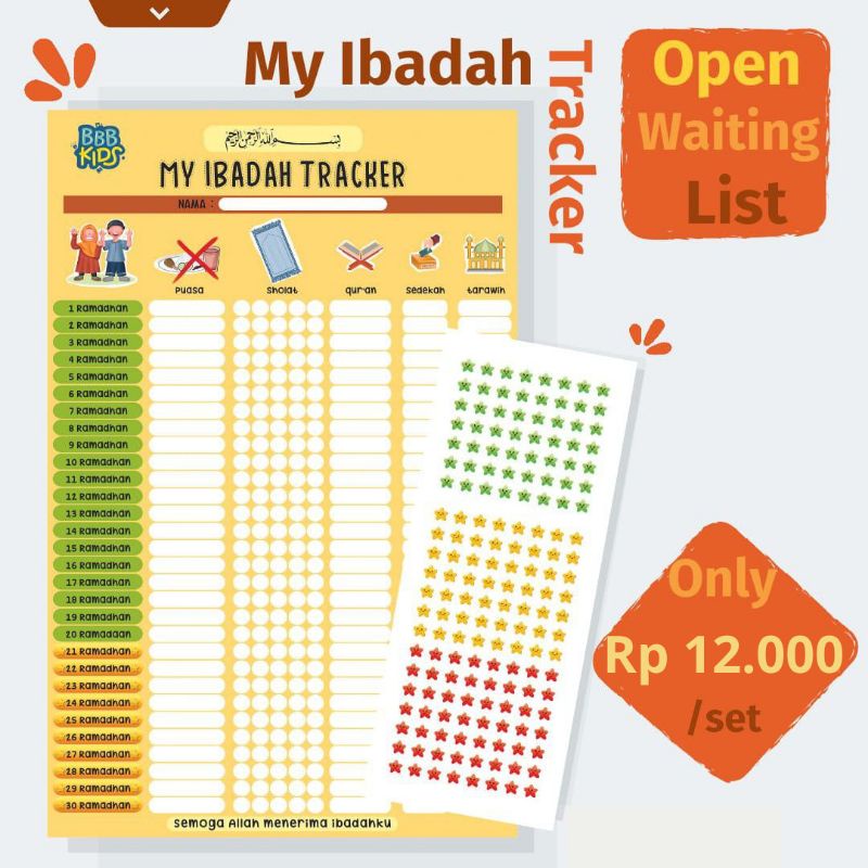Jual My Ibadah Tracking - Check List Ibadah Ramadhan | Shopee Indonesia