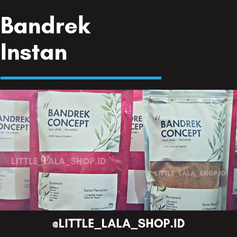 Jual Bandrek Concept /instan/bubuk bandrek/ bandrek susu / jamu seduh ...