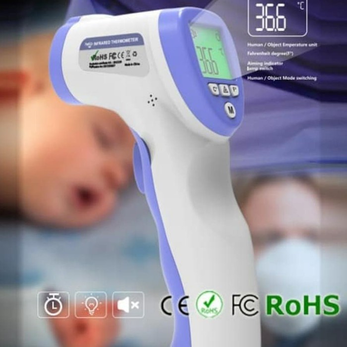 Jual Termometer Infrared Termogun Non Kontak Thermometer | Shopee Indonesia