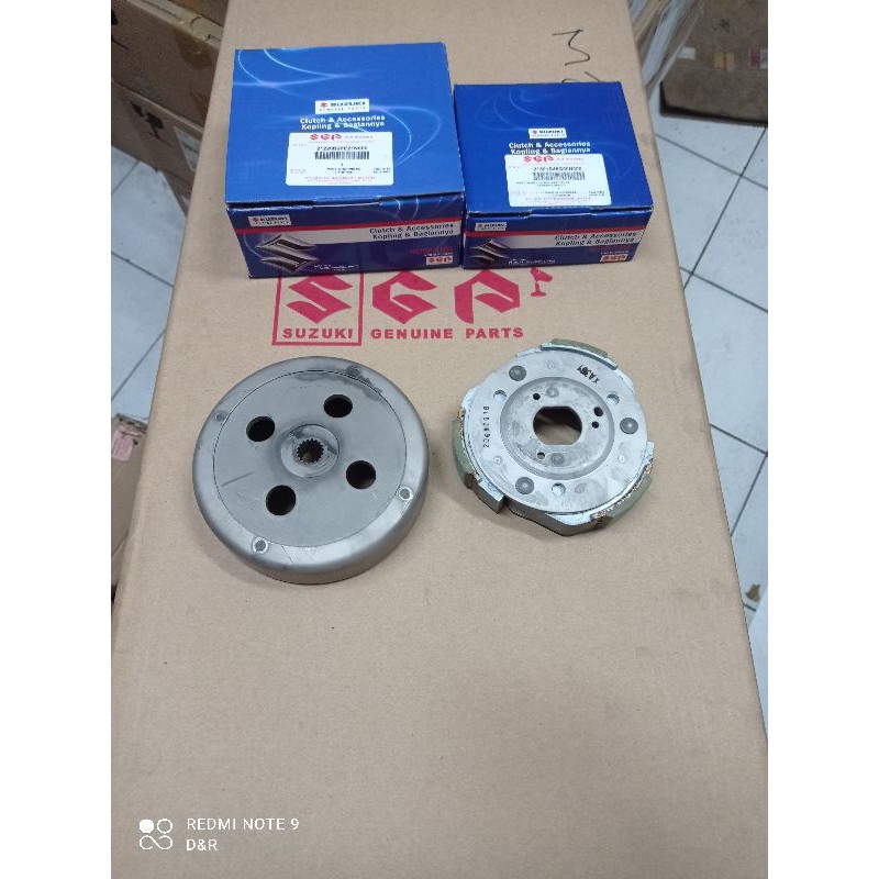Jual Rumah kampas ganda / kampas kopling ganda Suzuki Spin Skywave 125 Ori SGP 100% | Shopee ...