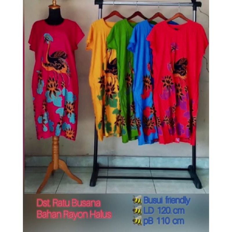 Jual Daster batik ratu busana not hap kencana ungu yulia kencana oleh ...