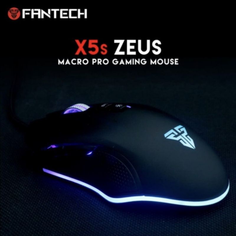Jual Fantech X5s ZEUS RGB Macro Pro Gaming Mouse programmable buttons ...